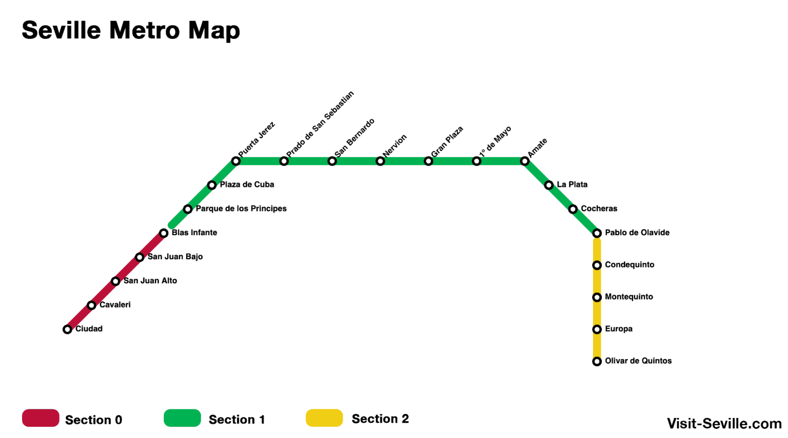 Seville Metro Guide - Tickets, Times and Map - Visit-Seville.com